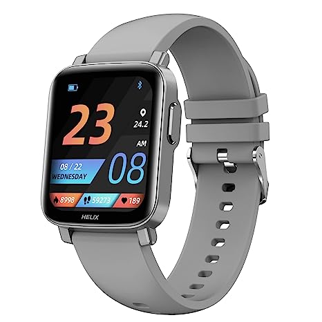Helix Timex Metalfit SPO2 smartwatch with Full Metal Body and Touch to ...