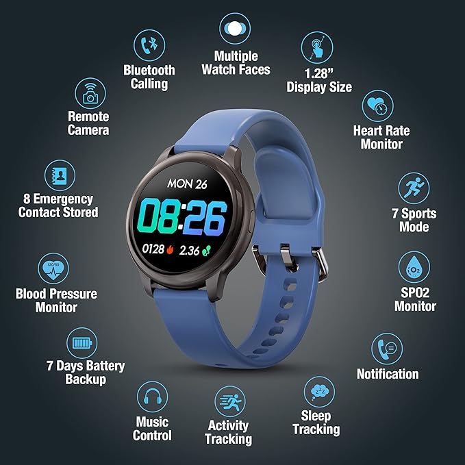 TIMEX PREMIUM QUALITY MULTIFUNCTION UNISEX SMARTWATCH -TWTXW207T– Vvalyou