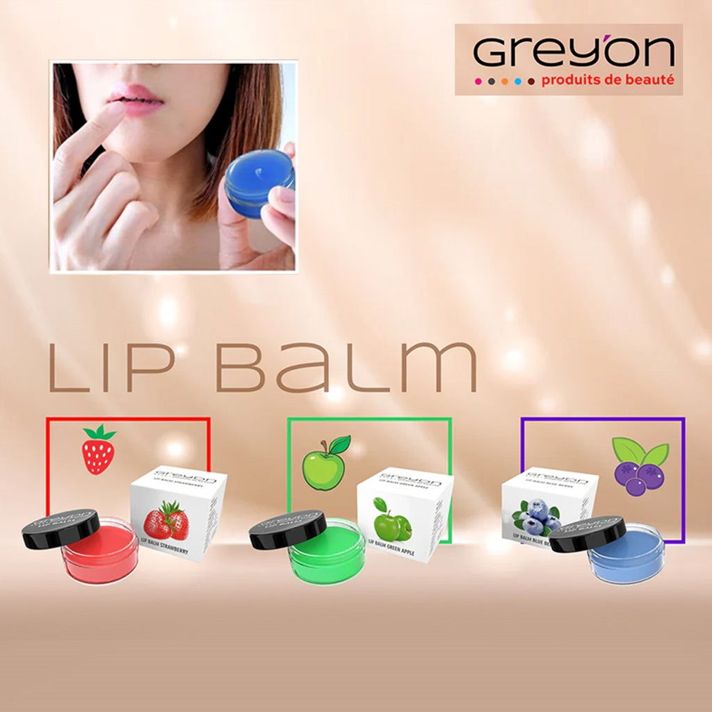 Greyon Combo of 3 lip balm– Vvalyou