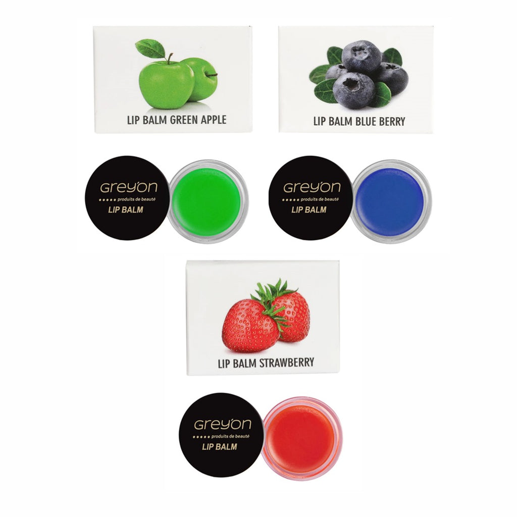 Greyon Combo of 3 lip balm– Vvalyou